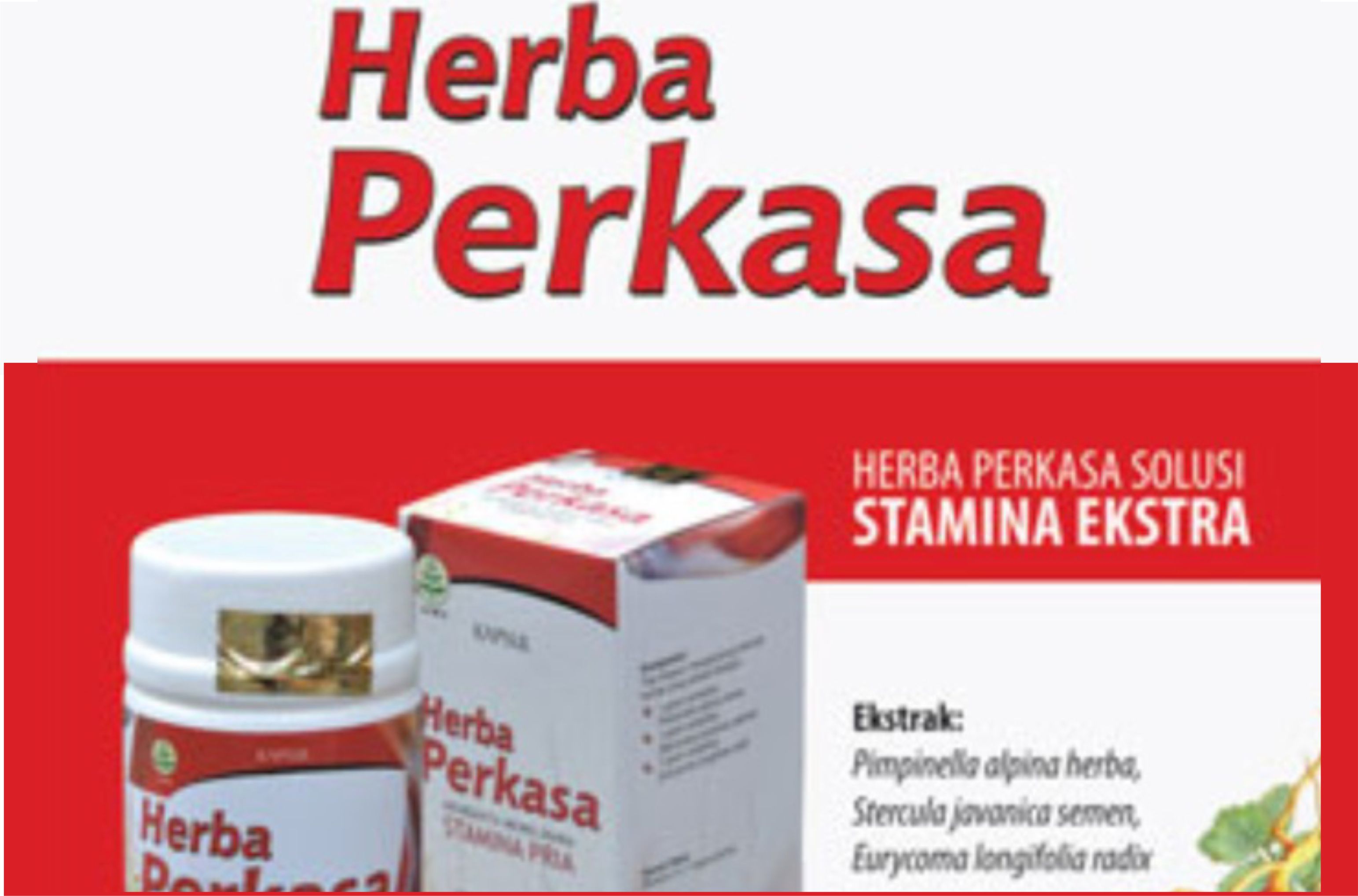 HerbaPerkasa Meningkatkan Stamina Pria | Sehat Herba