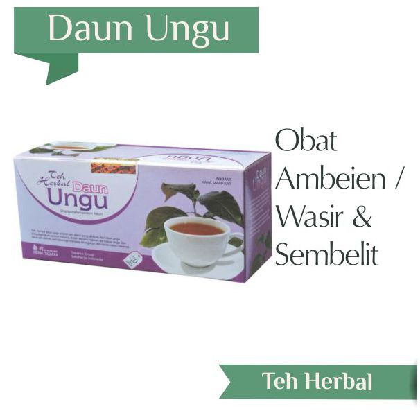 Teh Daun Ungu Obat Ambeien / Wasir | Sehat Herba
